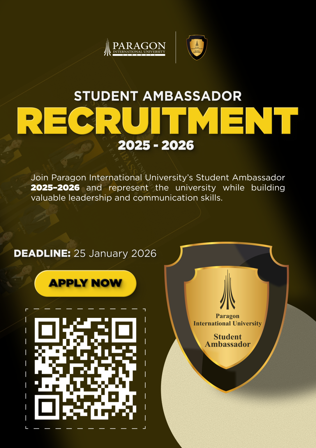 Now Recruiting! The Next Generation of Paragon.U Student Ambassadors ...